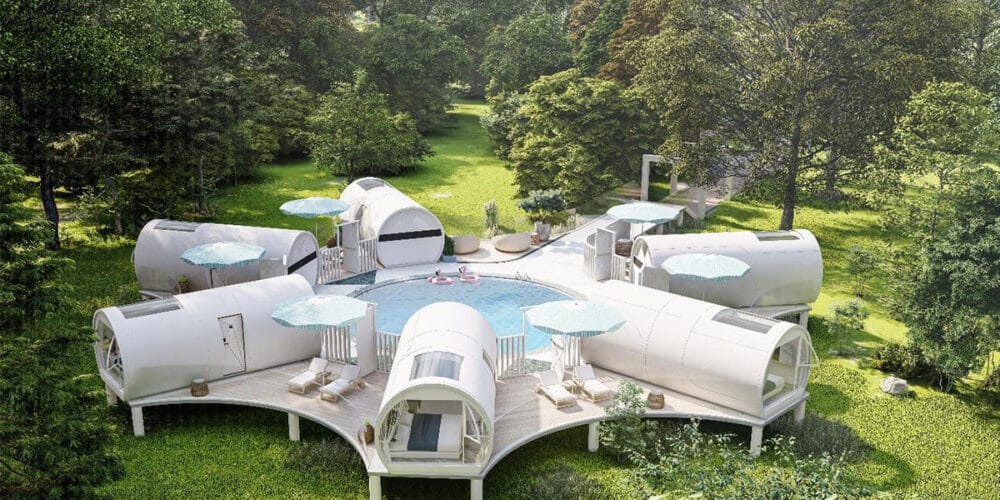 10 Types of Capsule House Designs for Modern Resorts