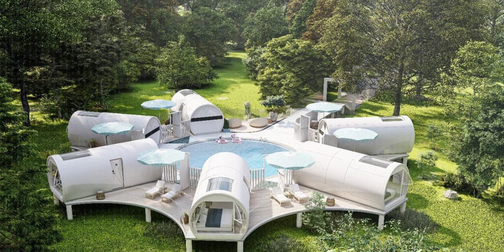 10 Types of Capsule House Designs for Modern Resorts