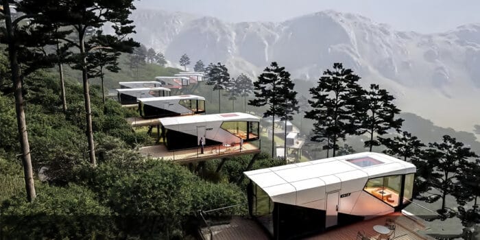 10 Unique Modular Capsule Houses Perfect for Tourist Resorts